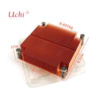 China Custom Copper Thick Fin Skived Heat Sink Electronic Cooling Solution for sale