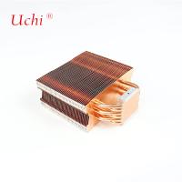 China Copper Aluminum Composite Fin Computer CPU Heat Sink Efficient Cooling for sale