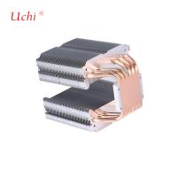 China Custom Copper 6 Heat Pipe CPU Cooler High Performance Computer Cooling for sale