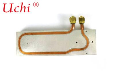 China Liquid Cooled Extruded Heat Sink Plate Aluminum Profile for Thermal Cooling for sale