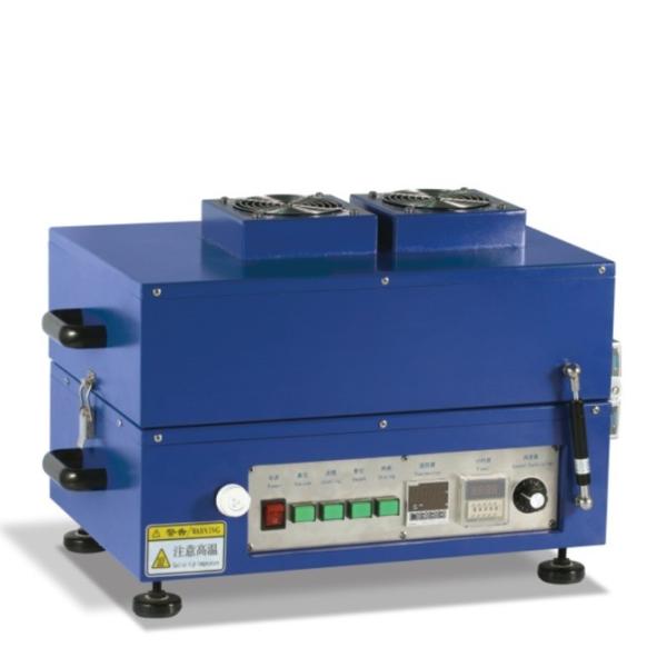 Quality Battery Electrode Film Coater with Vaccum Coating Heat Dryer Cover for sale