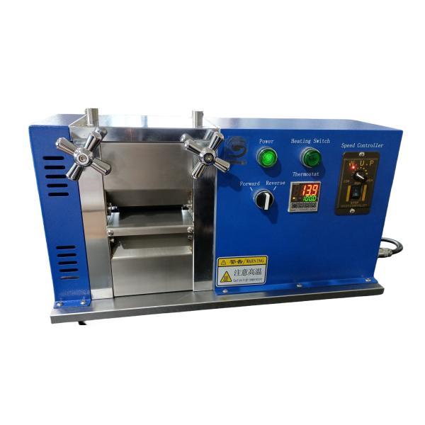 Quality Electric Heat Rolling Press for Lithium Battery Electrode Calendering Machine 55KG for sale