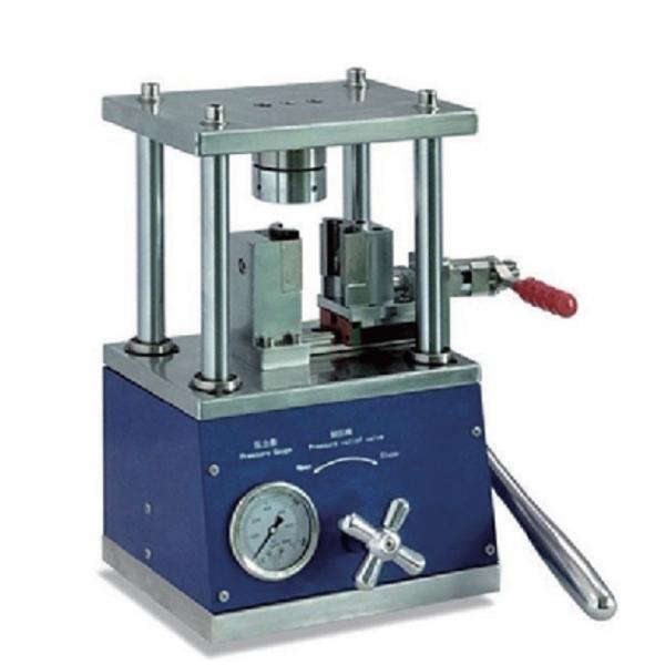 Quality Manual Cylindrical Cell Battery Crimp Sealing Machine 18650 21700 for sale