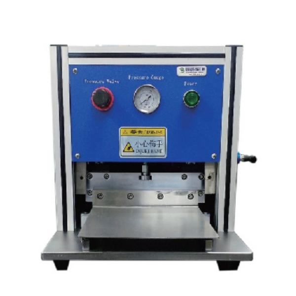 Quality Laboratory Pneumatic Pouch cell battery edge cut Trimming Battery Plate Cutting Machine For Batteries Trimming for sale