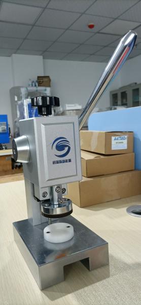 Quality Lab Manual Coin Cell Assembly Machine For Electrode Separator Cutting Punching for sale