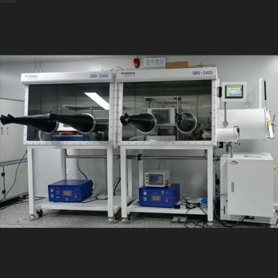 China 1PPM Lithium Battery Glove Box With Gas Purification System for sale
