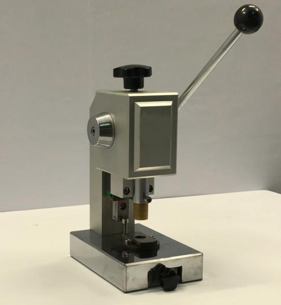 Quality Lab Manual Coin Cell Assembly Machine For Electrode Separator Cutting Punching for sale