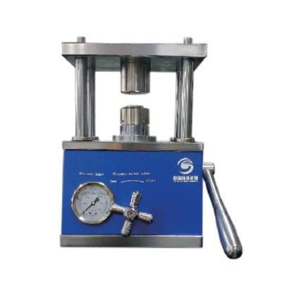 China Handmatige muntcellencrimper crimpmachine voor CR2032 CR2025 CR2016 batterijen Te koop