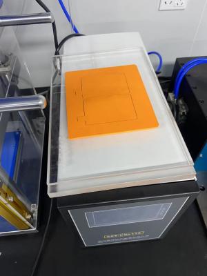 China Semi-automatische zakcellen accu elektrode die cutter snijmachine voor laboratoriumonderzoek Te koop