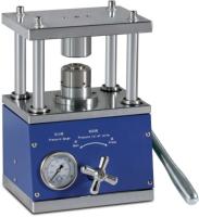 Quality Manual Powder Press Machine Coin Cell Crimper 8T Pressure for sale
