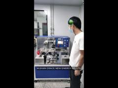 Elektrode Z Stapelzak Cell Assembly Halfautomatische apparatuur Batterij laminatie machine
