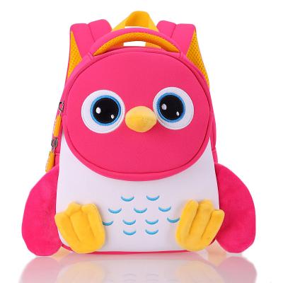 Cina Asilo impermeabile della borsa di scuola dei bambini del bambino del bambino dello zaino 3D dei bambini del pinguino in vendita