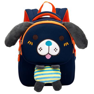 Cina Regalo sveglio dei bambini della borsa del bambino del cane del neoprene della peluche dello zaino della peluche dei bambini del fumetto in vendita