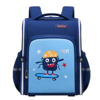 China Oxford Waterproof Leather School Backpacks BSCI FCS Certification for sale