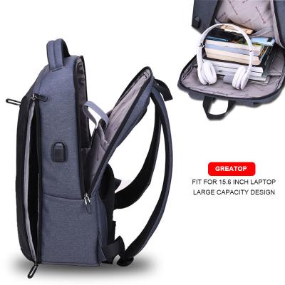 Cina Furto a 15,6 pollici Daypacks di USB degli zainhi dell'istituto universitario degli uomini del computer portatile anti in vendita