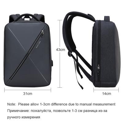 Cina Gli uomini a 15,6 pollici di anti furto dello zaino del computer portatile del ODM USB viaggiano Zaino della scuola di svago in vendita