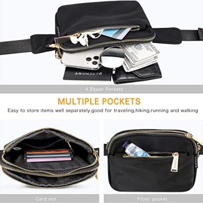 Cina Modo casuale Fanny Pack Adjustable Belt Bag per il viaggio di allenamento di aria aperta in vendita