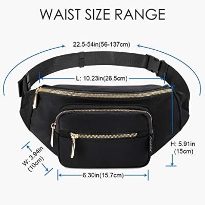 Cina Gli uomini delle donne adattano Fanny Pack/borsa impermeabile della vita per il viaggio che eseguono l'escursione di camminata in vendita
