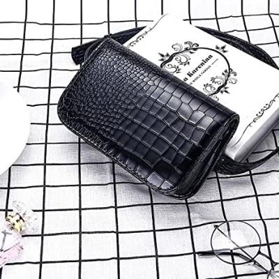 Cina Piccolo ente inter- Fanny Pack Pu Leather Purses del coccodrillo con le tasche del telefono cellulare in vendita