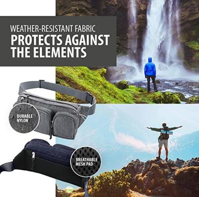 Cina Borsa di Fanny Pack Hiking Cute Waist di modo di 6 tasche in vendita