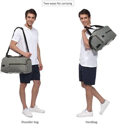 Cina Resistente di acqua delle borse di Duffle di sport del Weekender con il compartimento della scarpa in vendita