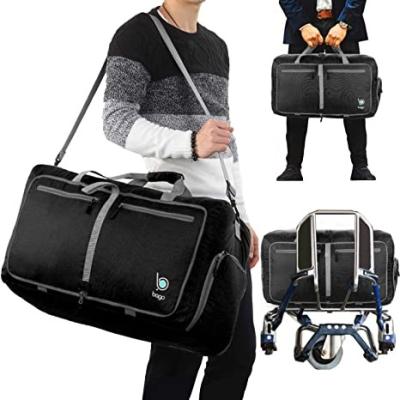 Cina Zaino pieghevole del Duffel della borsa di Duffle di sport 60l per il peso leggero degli uomini delle donne impermeabile in vendita