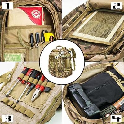 Cina Materiale di campeggio militare tattico estensibile di Oxford dello zaino 60l in vendita