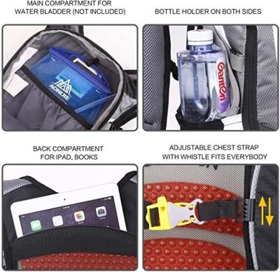 Cina zaino d'escursione all'aperto di riciclaggio Daypack della bici 18l per il viaggio all'aperto in vendita