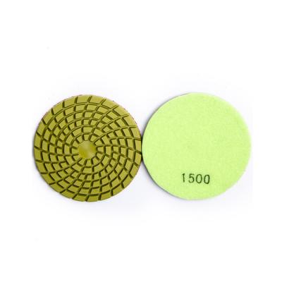 China De Concrete Vloer Nat Diamond Polishing Pad van de harsband Te koop