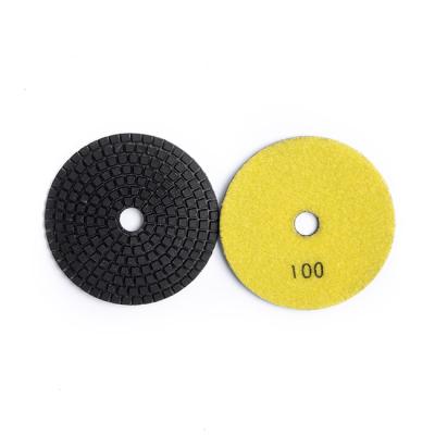 China 4 duim 100Grit Nat Diamond Polishing Pad For Floor Te koop