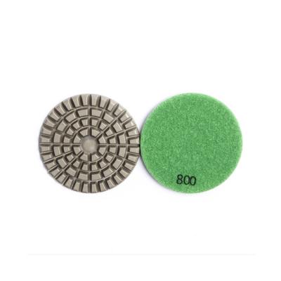 China 3 duim Concreet Malend Stootkussen 50 Grit Diamond Polishing Pad Te koop