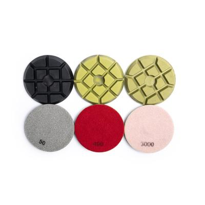 China Orbitaal Sander Diamond Polishing Pads For Concrete Te koop
