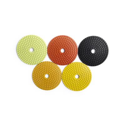 China 7 stap Diamond Pad Stone Polishing Pads voor Hoekmolen Te koop