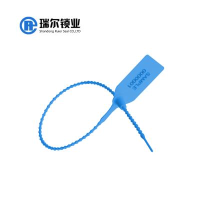 China REP602 Factory price numbered security plastic seal with Laser engraving/Hot stamping for sale