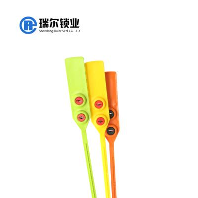 China REP601 One time use high security container plastic seal with PP&PE for sale