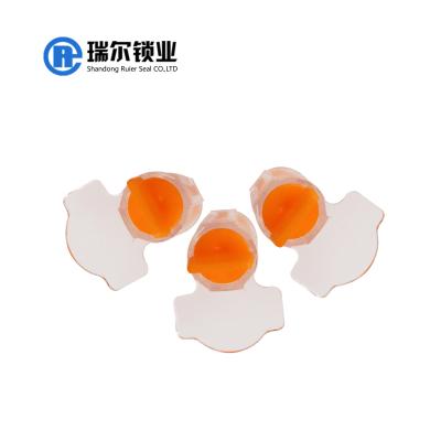 China REM103 One time use water meter security seals with numbering, logo, barcode for sale