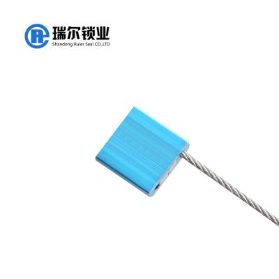 China REC108 Laser-Etch tamper proof security cable seal with ISO17712 for cargo for sale