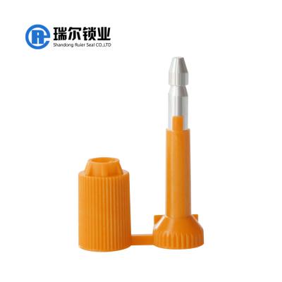 China tamper proof self sealing container bolt seals with colorful color for sale
