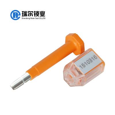China Anti-Spin Low-Carbon Steel Security Tamper Resistant Metal PC Container Bolt Seal for sale