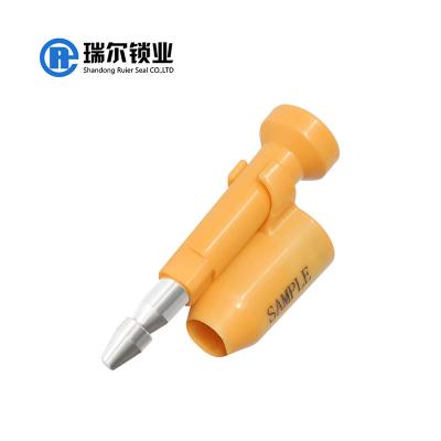 China Serial number printing non-deforming bolt lock for dock container door lock bolt seal for sale