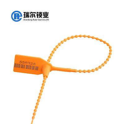 China Durable Security Laser Printing shipping lock seal Fire Extinguishers Plastic seals for sale