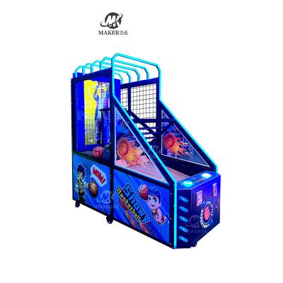 Cina 42'' Arcade Game Street Basketball Shooting Machine Coin Operated For Playing in vendita