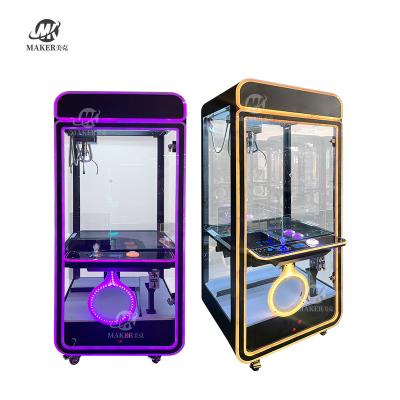 Cina Mini Big Fun Peluche ripiene Gru Artiglio Macchina Arcade Giochi al coperto Gettoni Regalo Premio Distributore automatico Cattura Giocattolo Machin in vendita