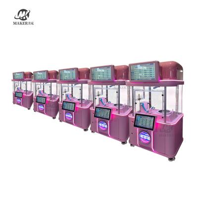 Cina Coin Operated Robot Fairy Floss Cotton Candy Vending Machine Air Cooling in vendita