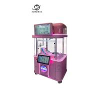 China MAKER Fully Automatic Cotton Candy Vending Machine 100-260V CE Certified for sale