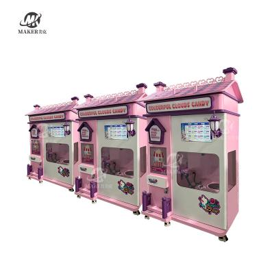 Cina Customize Highly Interactive Floss Cotton Candy Vending Machine With LCD Screen in vendita