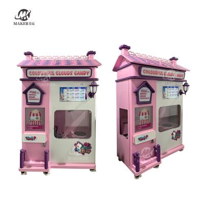 Cina Automatic Pink Cotton Candy Vending Machine Dispensing Method 100-260V in vendita