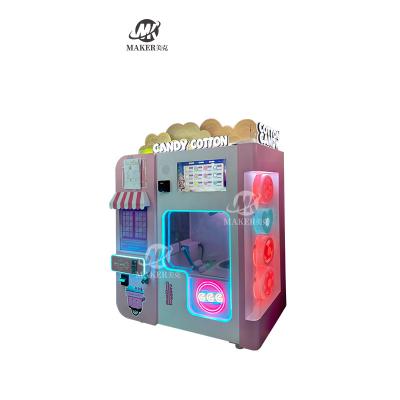Cina Fairy Commercial Floss Cotton Candy Vending Machine Full Automatic 3000W in vendita
