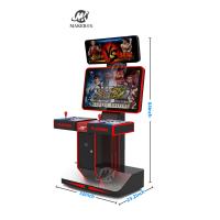 China 32 Inch 1080p Arcade Fighting Game Machine Tabletop Cabinet with Sanwa Controls 2 Players for sale