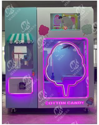 Cina High Profit Fully automatic cotton candy machine floss sugar cotton candy cotton candy machine in vendita